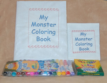 Monster Coloring Book